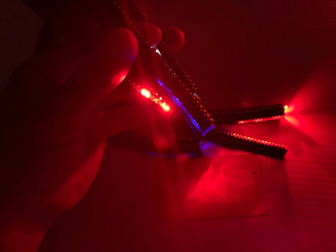 Dreadlocks Alien LED Sound Reactive Lighting for Props Cosplay Monster ...