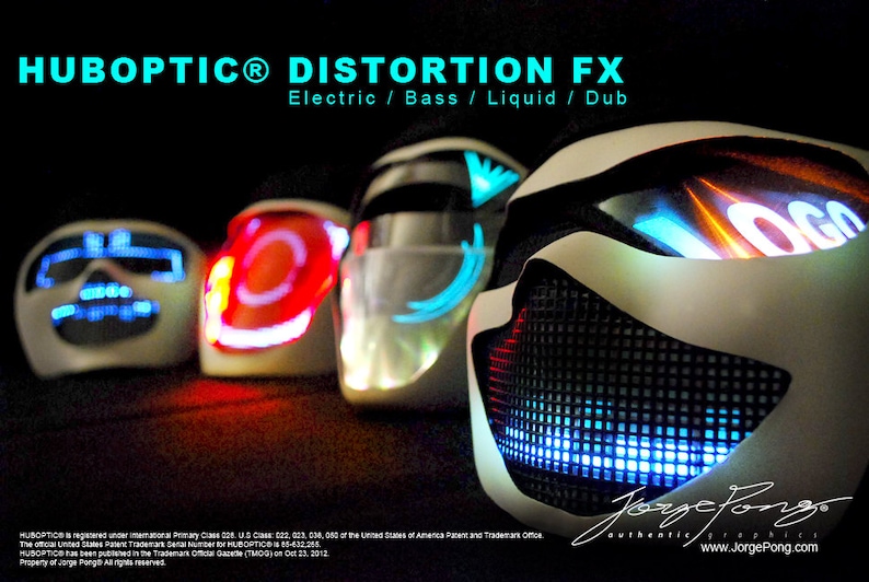 HUBOPTIC® Custom Robot Mask Cyborg LED Stage Mask Theatre | Etsy