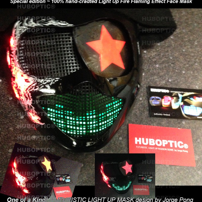 Led Mask - Etsy