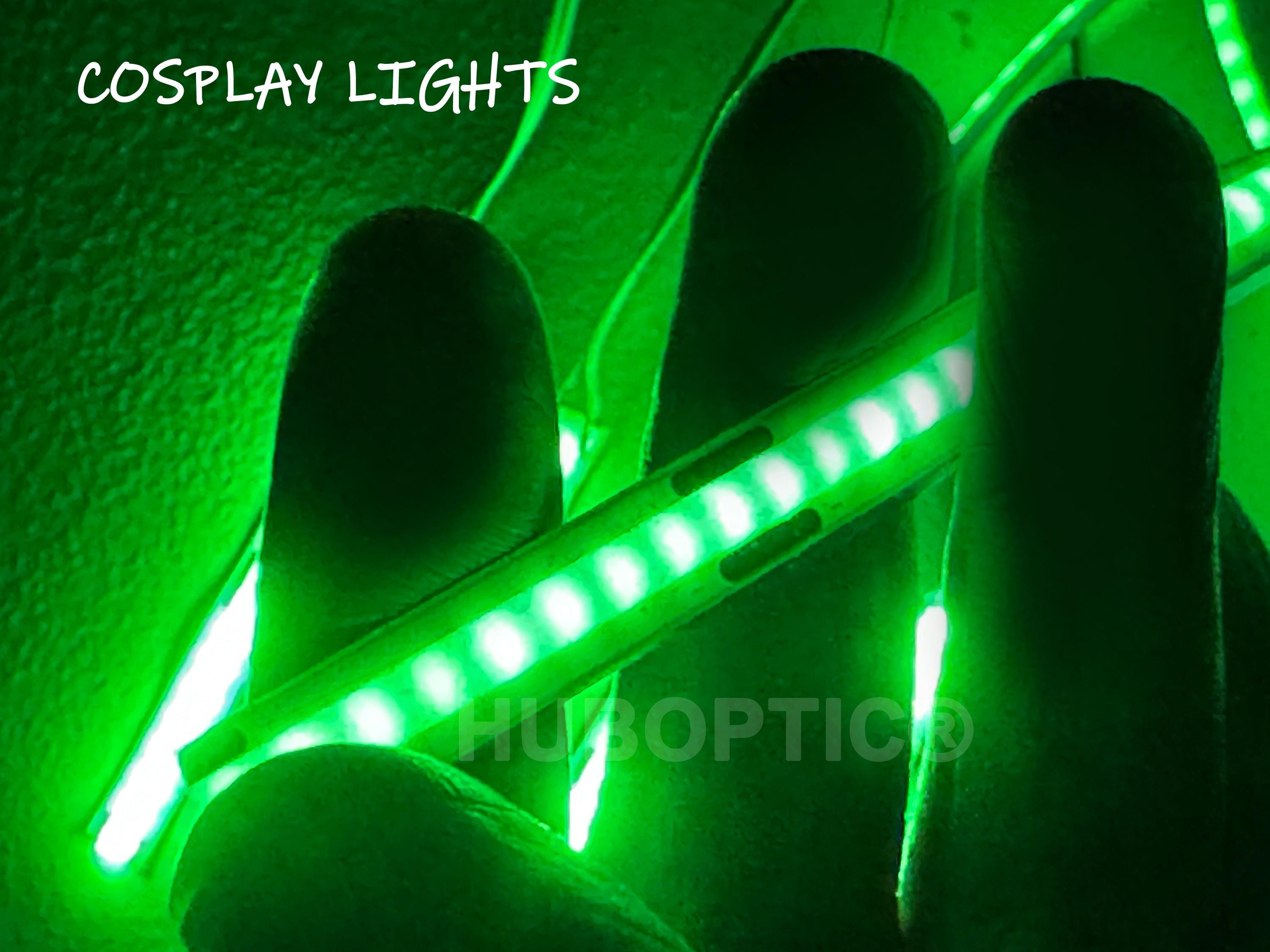 Cosplay Solid Strip Lights 10mm Led Steady on for Cosplayer Costume ...