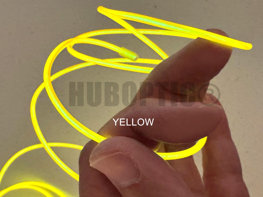 Cosplayer Yellow Light Wire 6' Ft Led String for Light up Costume ...