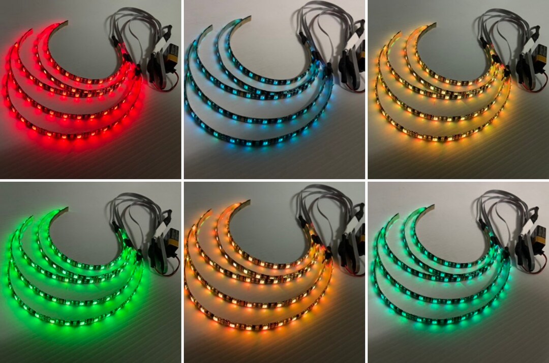 Cosplay Light up Kit Portable Strip 12