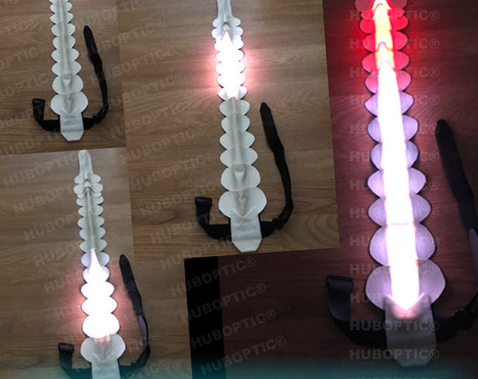 DJ Light up Spine Costume Skeleton Sound Reactive HUBOPTIC® Dragon ...