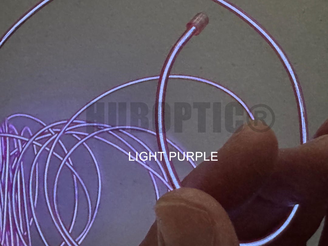 Cosplayer 16' Ft Light Purple Light Wire Led String for Light up ...