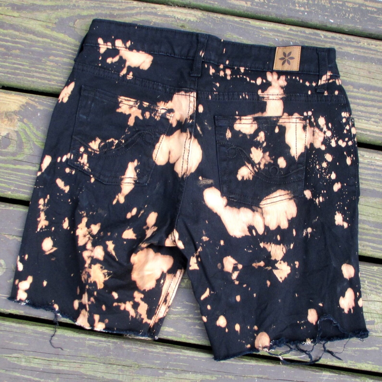 Distressed Cut-off Shorts / Size 3 Average / Post-apocalyptic - Etsy