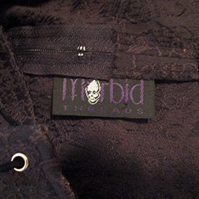 Morbid Threads Corset / Rare/90's Vintage / Size XS / - Etsy
