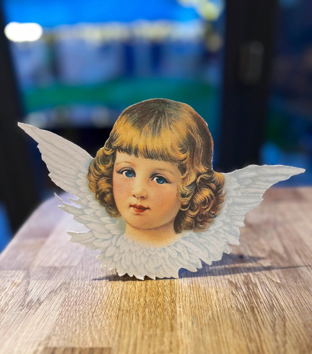 Fairy Cherub Tree Topper Angel Cardboard Tree Decoration - Etsy