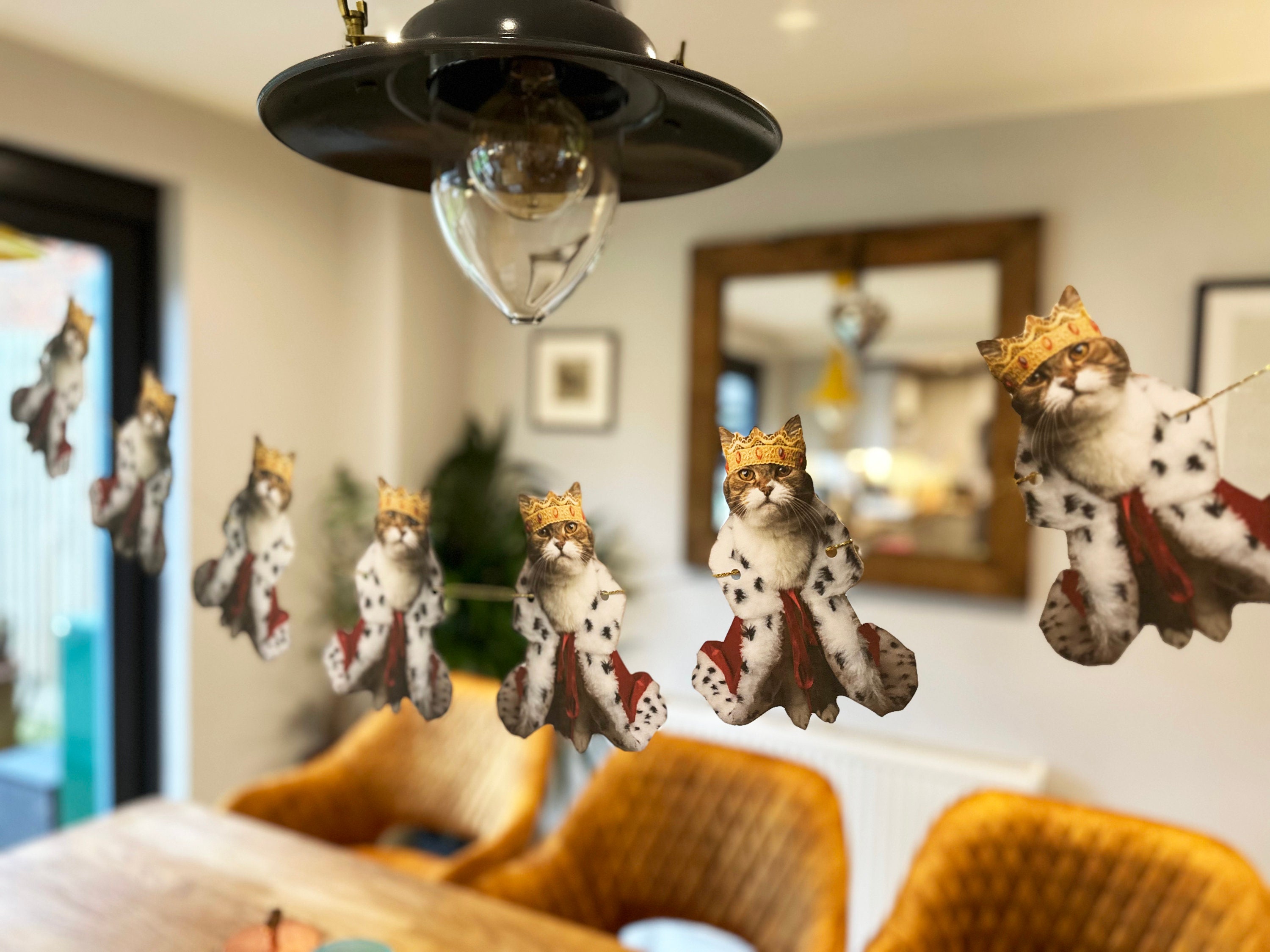 Royal Cat Bunting - Etsy