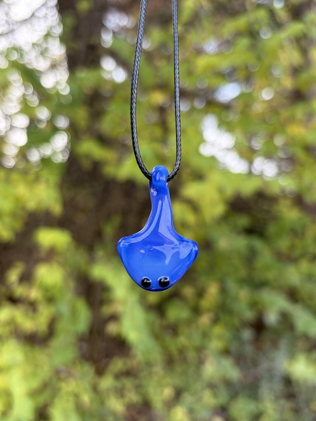 Handmade Glass Little Stingray Pendant - Etsy