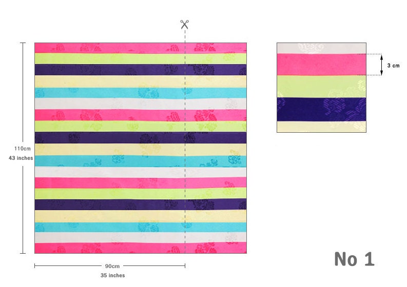 Korean Traditional Pattern 'saekdong' Fabric Hanbok - Etsy