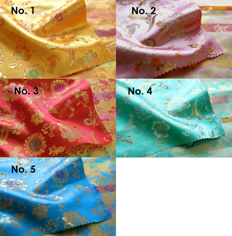 Korean Traditional Pattern Fabric for Hanbok Dress Cloth Table | Etsy