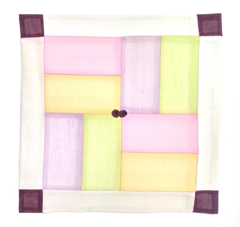 DIY Kit : Korean Traditional Silk Organza Patchwork Pojagi Jogakbo - Etsy