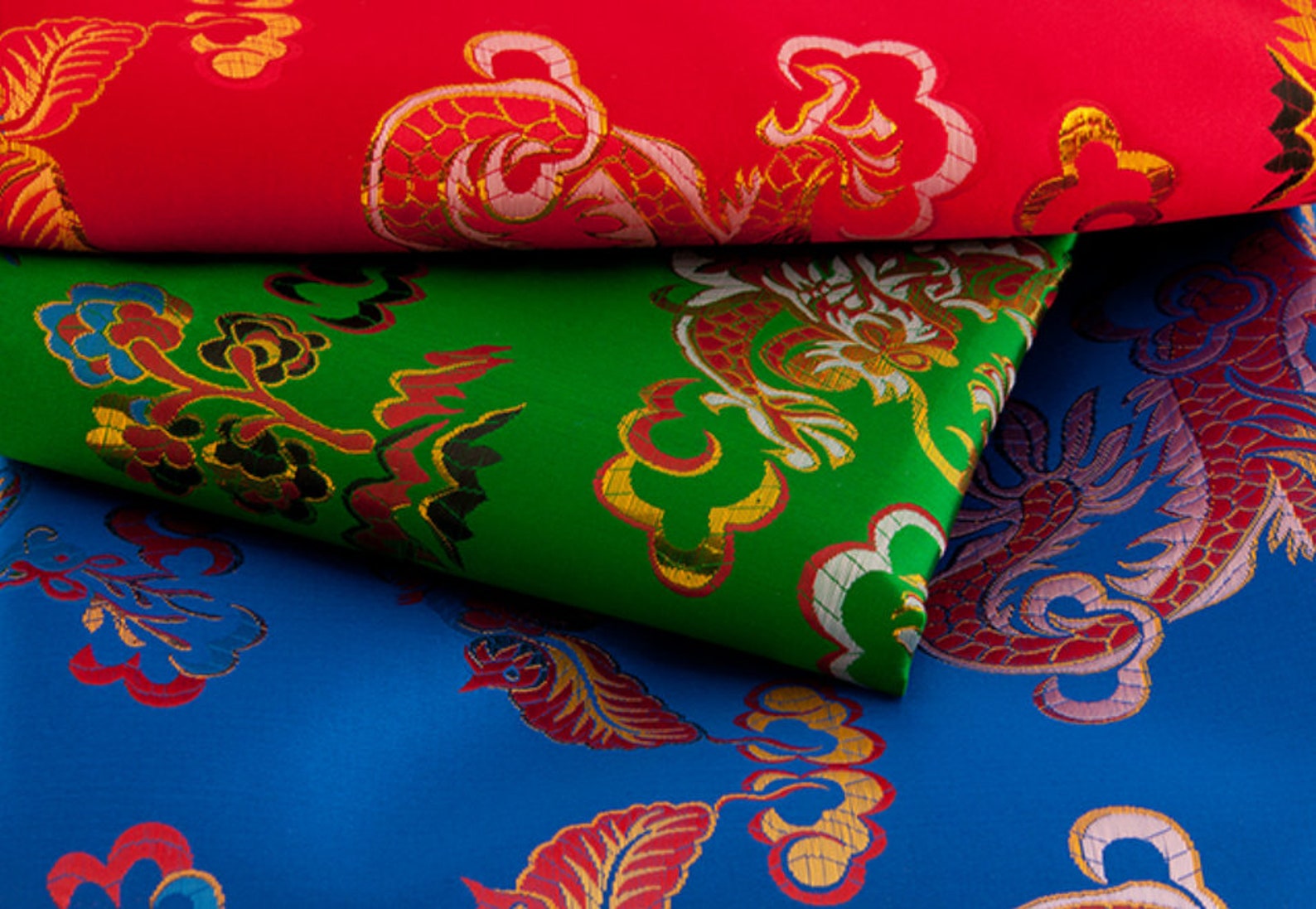 Korean Traditional Dragon Pattern Fabric for Hanbok Dress - Etsy