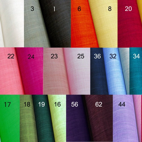 Set of 5 Ramie Fabrics Korean Traditional 100% Natural Pure - Etsy