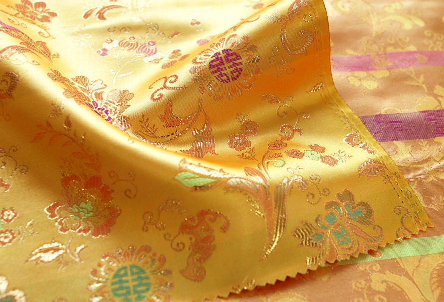 Korean Traditional Pattern Fabric for KPOP Hanbok Dress Cloth | Etsy