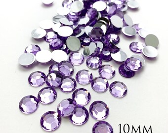 Rhinestone purple | Etsy