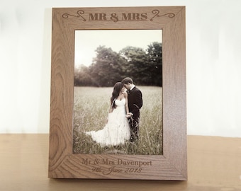 Wedding photo frame | Etsy