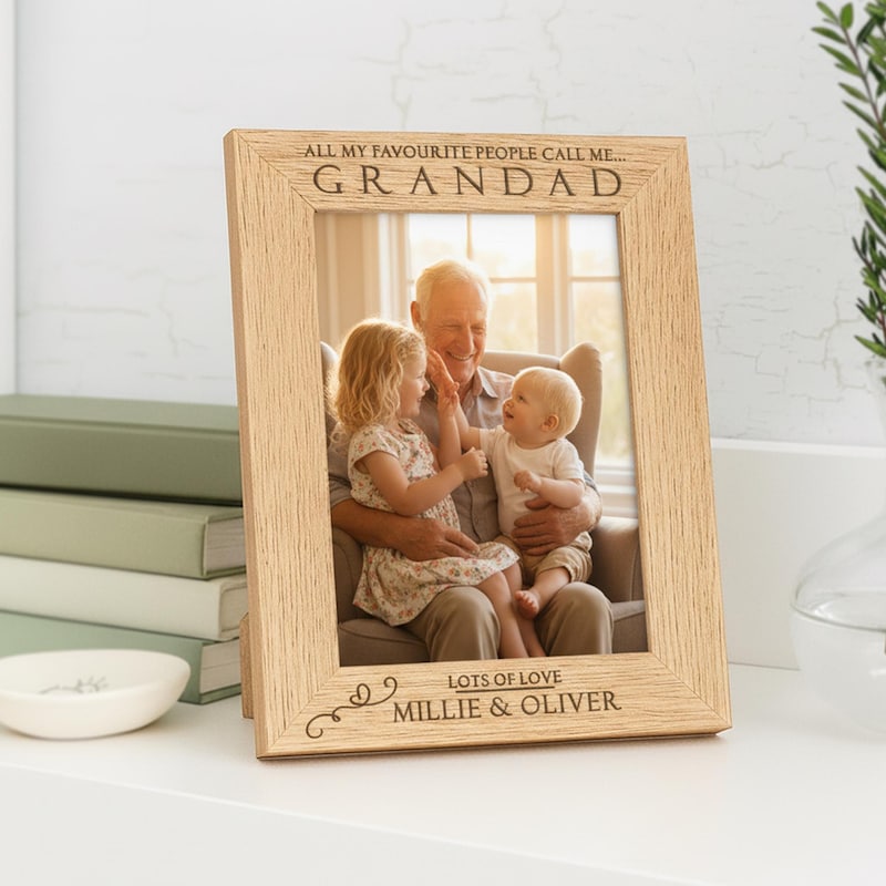 Grandad Photo Frame 2 - Etsy