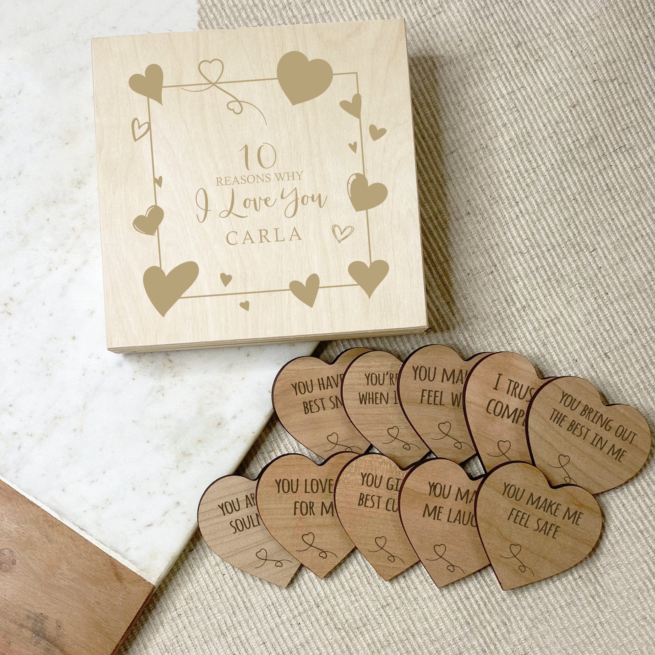 100 Reasons Why I Love You Box