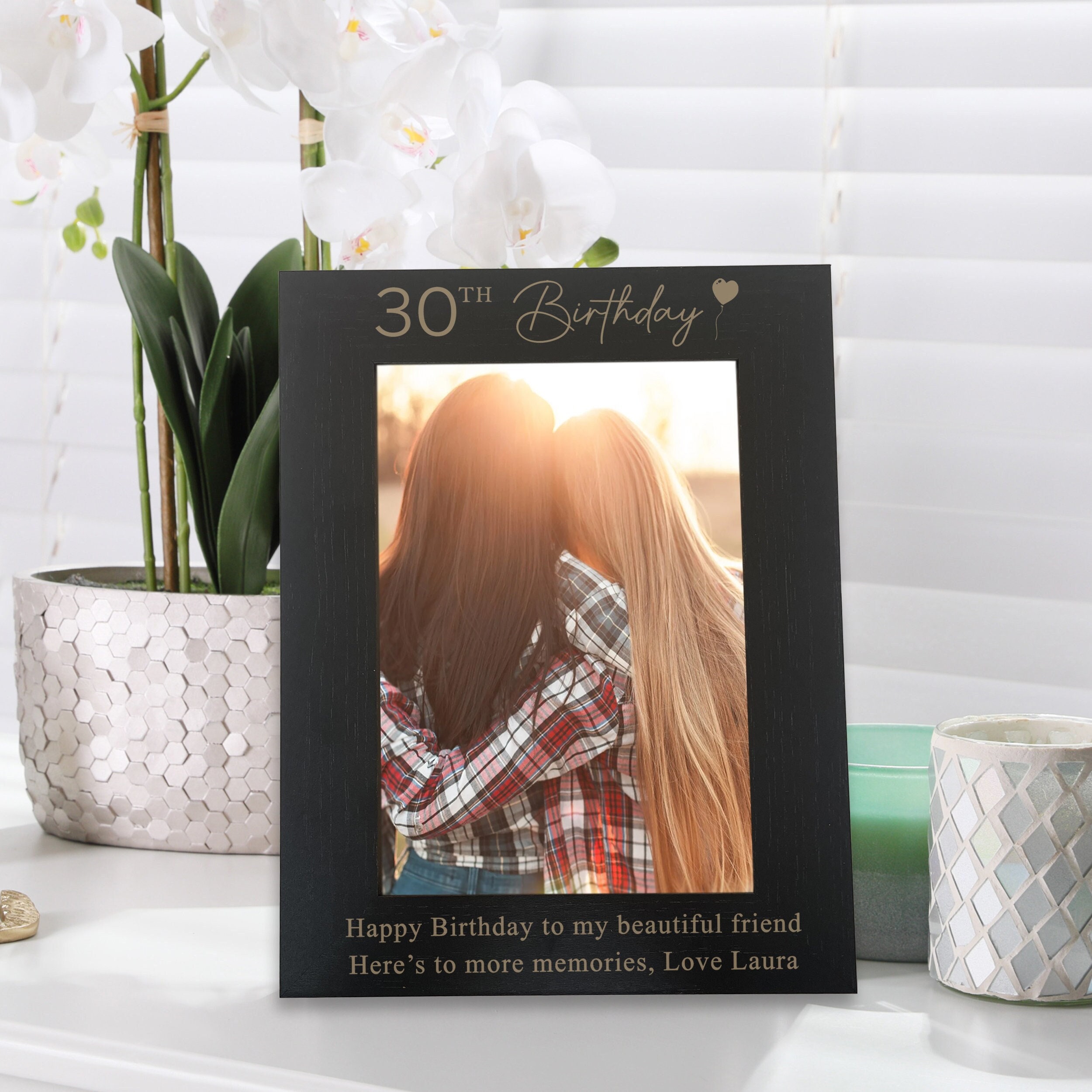 30th Birthday Picture Frame