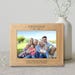 Custom Memorial Photo Frame, Engraved Wood Gift, Heaven, Funeral, in ...