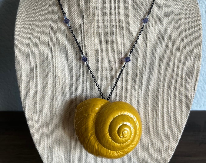 Ursula Light up Necklace - Ursula Real Shell, Large Shell Sea Witch ...