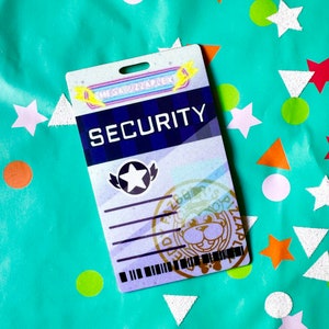 Five Nights at Freddys Security Breach Badge FNAF Badge, Security ...