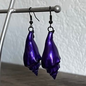 Ursula Earrings Real Shell Earrings, Sea Witch Earrings, Ursula Shell ...