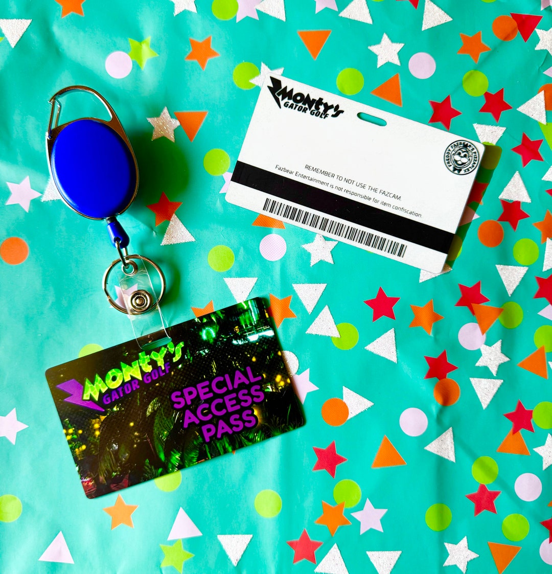 Five Nights at Freddy’s Security Breach Monty's Gator Golf Pass - FNAF ...