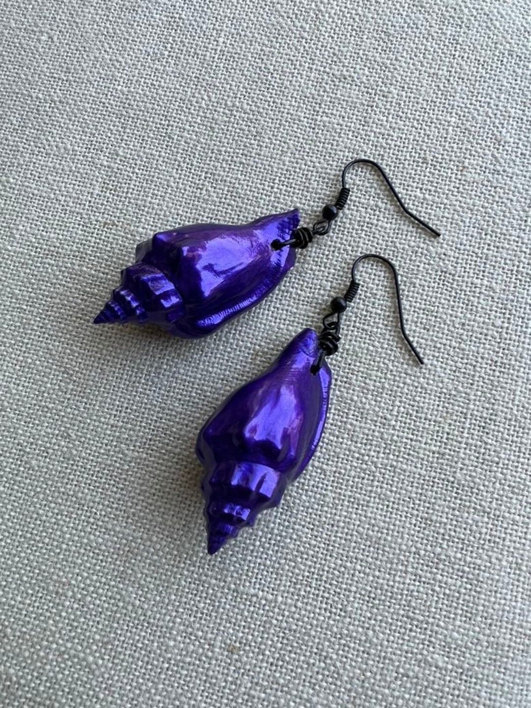 Ursula Earrings Real Shell Earrings, Sea Witch Earrings, Ursula Shell ...