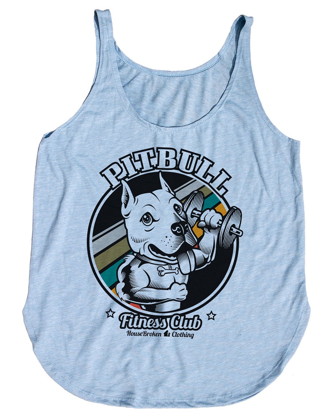 Pitbull Shirt Gym Tank Top - Etsy
