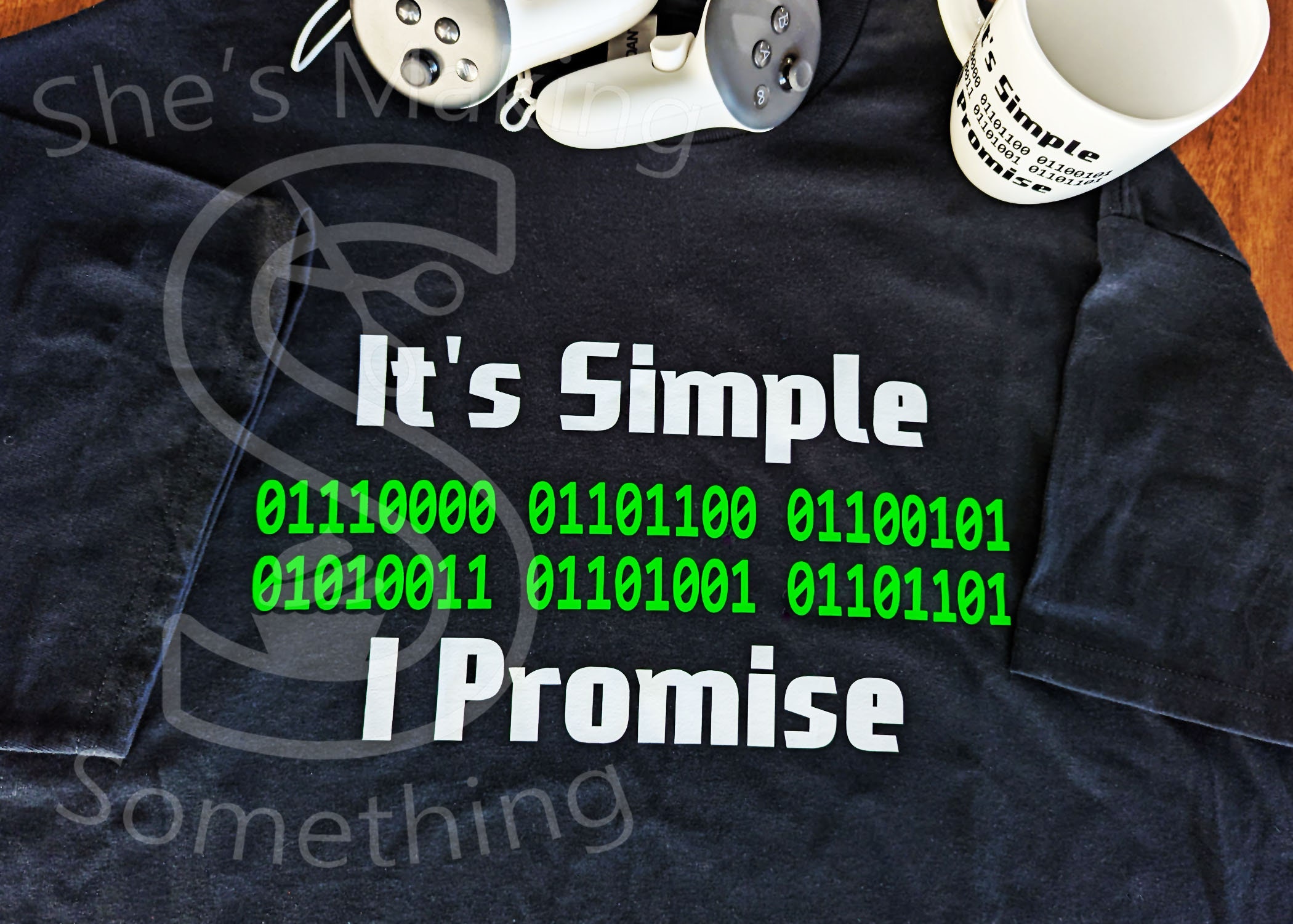 Simple Binary SVG Computer Programming Joke for Cricut - Etsy
