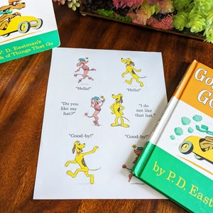 INSTANT DOWNLOAD Go, Dog. Go! Book Hat Page Printable Decoration - Etsy