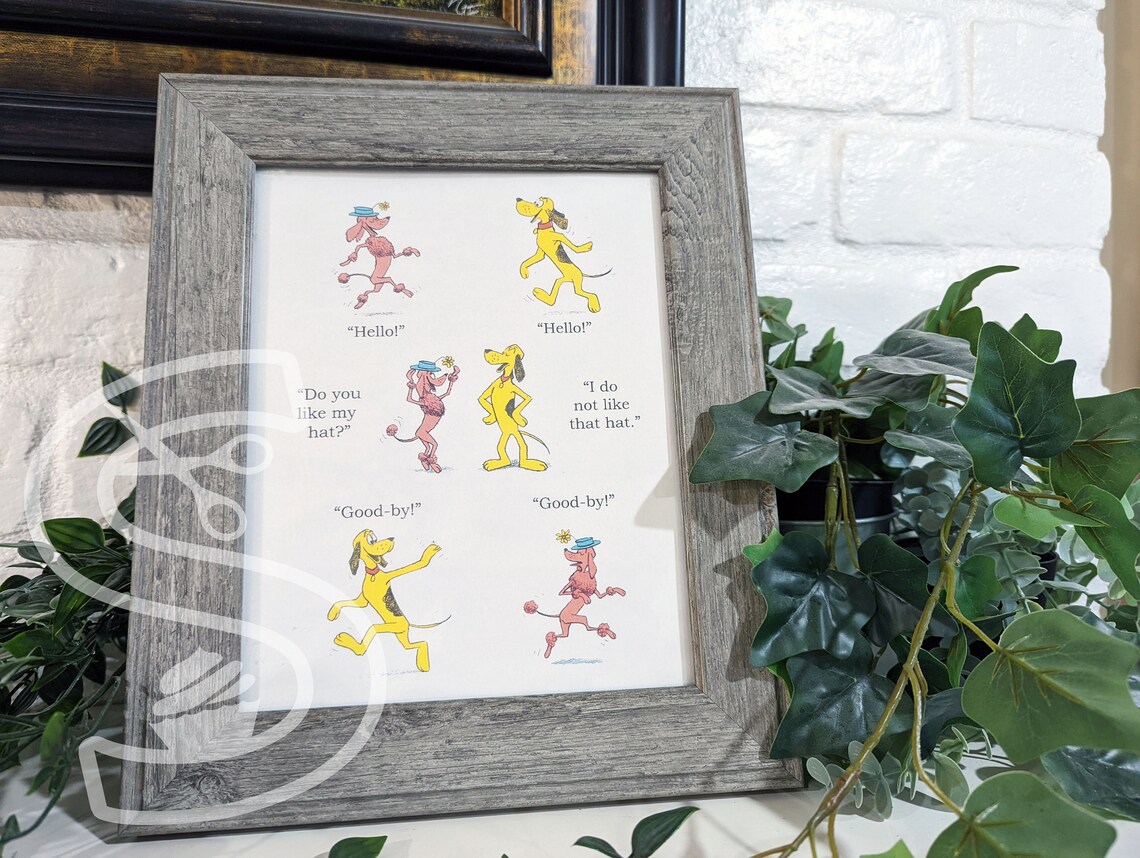 INSTANT DOWNLOAD Go, Dog. Go! Book Hat Page Printable Decoration - Etsy