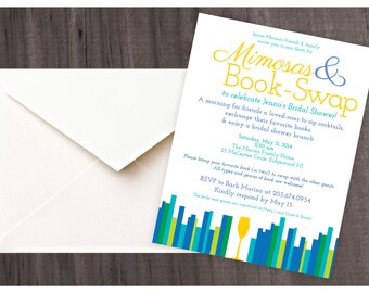Book Swap Invitation - Etsy