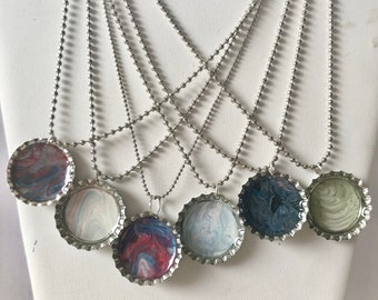 Bottle Cap Pendant - Etsy