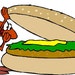 The Ant and Cheeseburger Counted Cross Stitch Pattern PDF: - Etsy