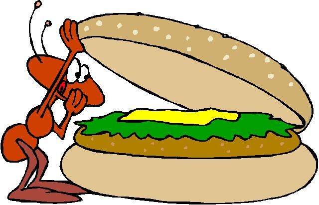 The Ant and Cheeseburger Counted Cross Stitch Pattern PDF: - Etsy