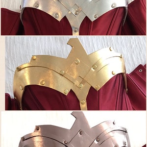 CHEST PIECE NEW Wonder Superhero Woman Chest Piece - Etsy