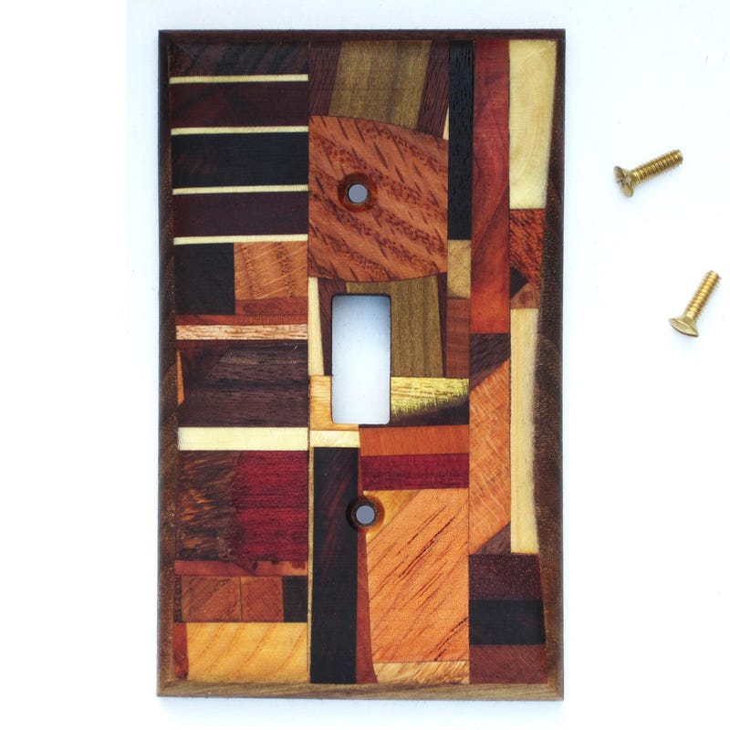 Wood Switch Plate - Etsy