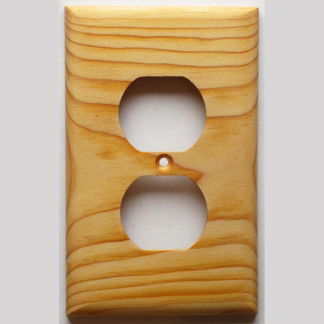 Yellow Pine Outlet Cover / Wall Plate - Etsy