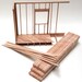 2x4's, 66 Pieces, 1:12 Scale Architectural Model Lumber, 13+ Inches - Etsy