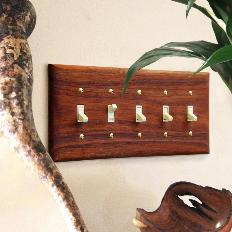 Wood Switch Plate Covers 3 - Etsy