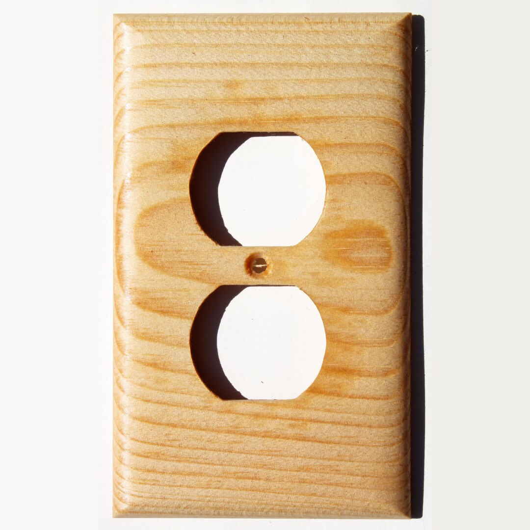 White Pine Outlet Cover / Wall Plate - Etsy