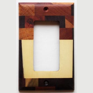 20 Piece Wood Designer Rocker Switch Cover / Wall Plate - Etsy