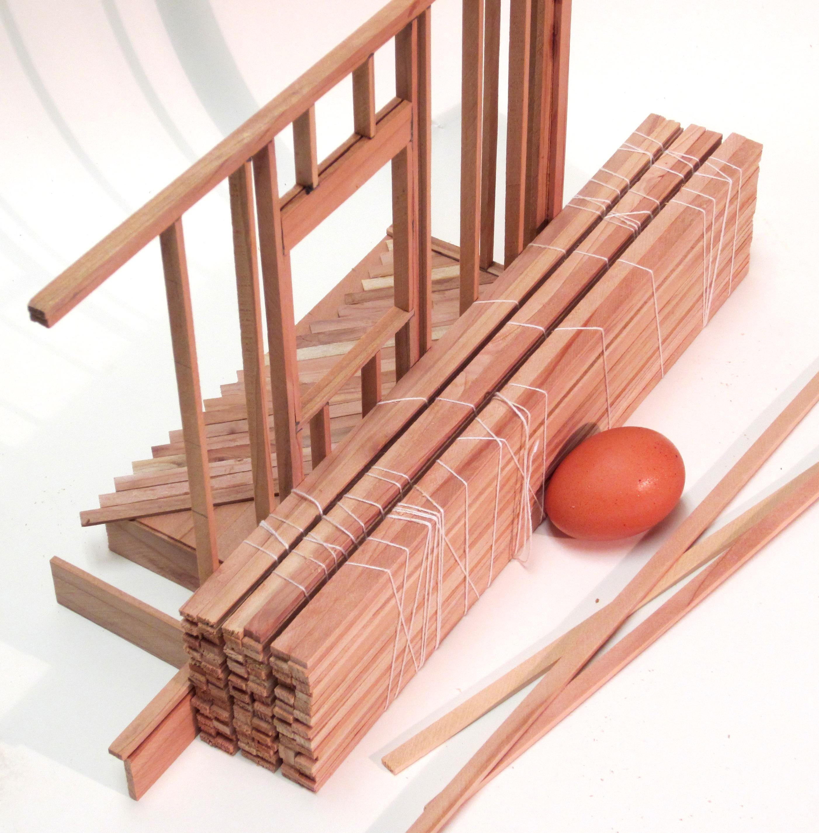 2x4's, 66 Pieces, 1:12 Scale Architectural Model Lumber, 13+ Inches - Etsy