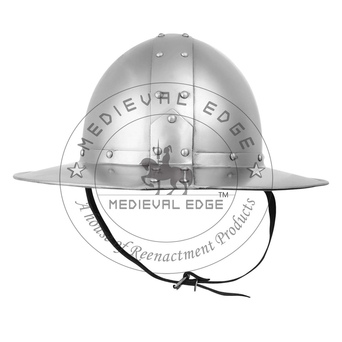 Handmade Medieval Kettle Hat Helmet silver Armor Material: - Etsy