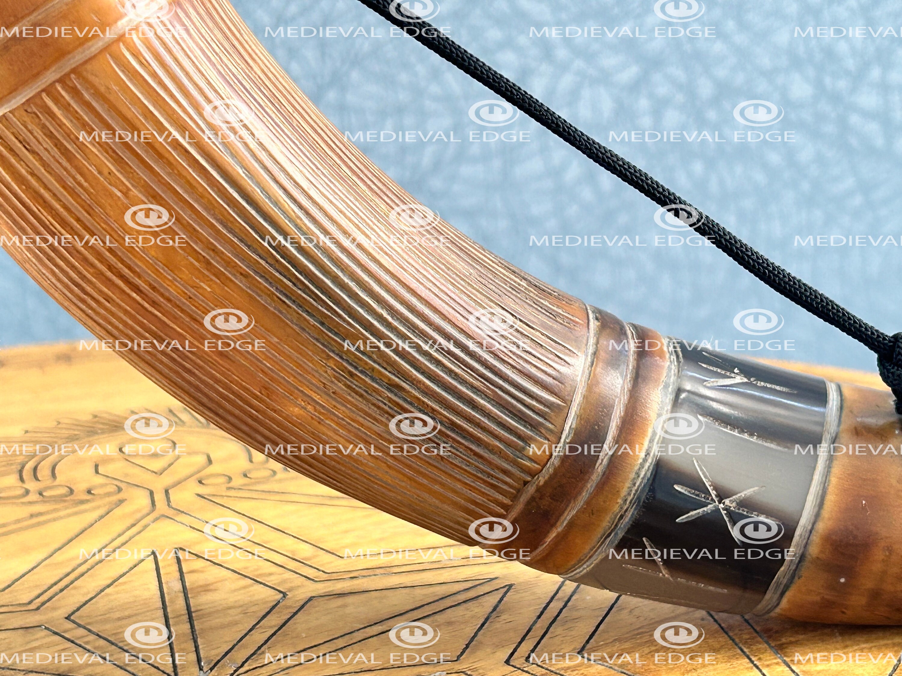 VIKING WAR HORN Battle Trumpet '16' Crafted by Medieval Shopify a Piece ...