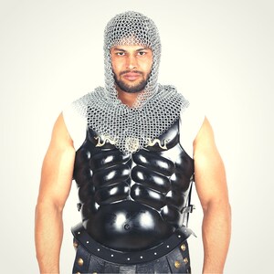 Chainmail Coif Zinc Butted Medieval Armour Chain-mail Hood - Etsy