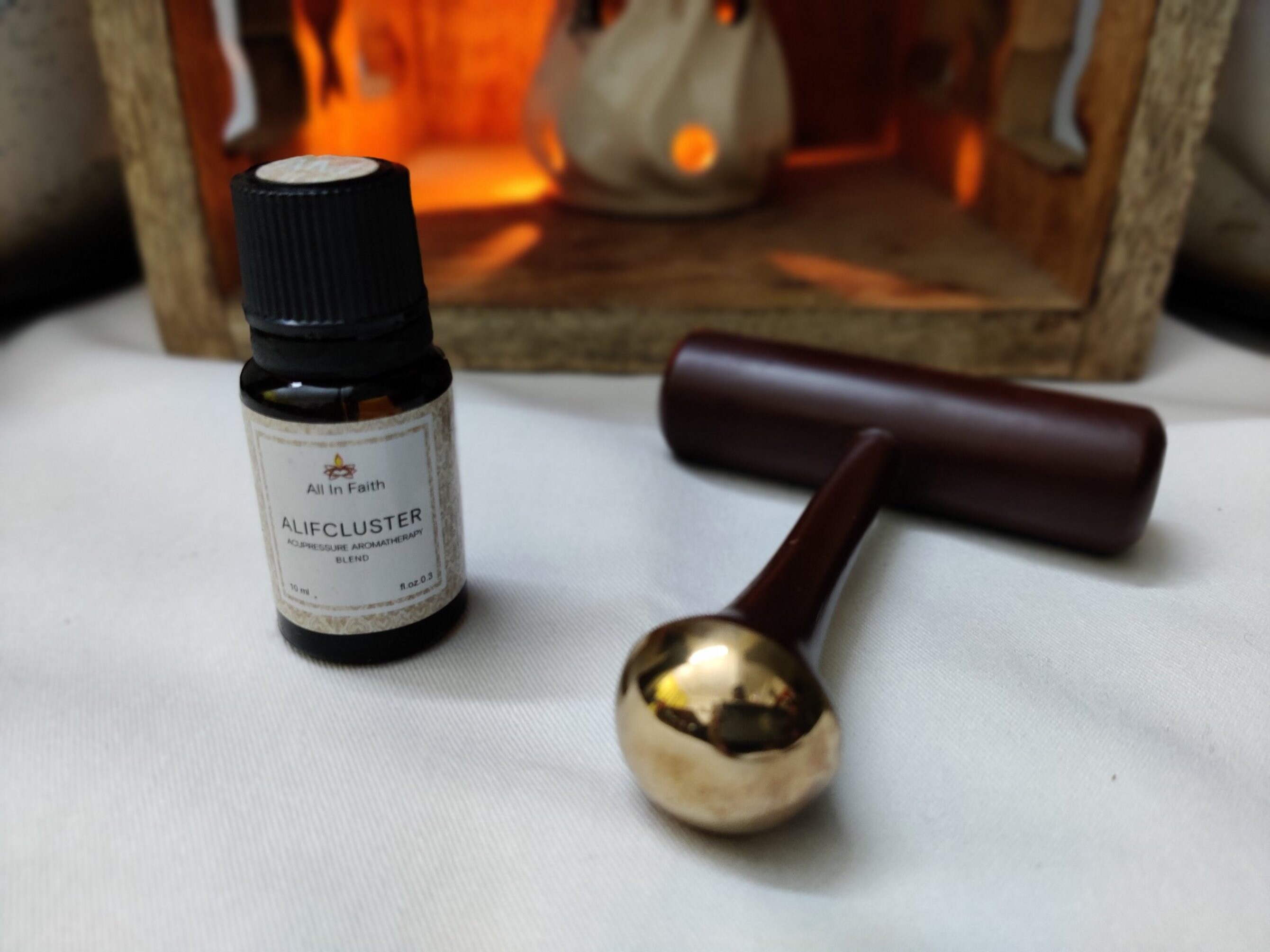 Kansa Ayurveda Wand T Marma Wands Massager With Free 10 ML 100% Pure ...